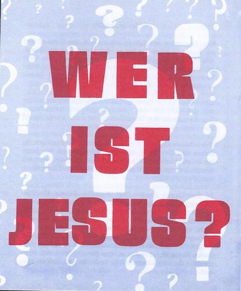 German tract - Who is Jesus? » Multi-Language Media
