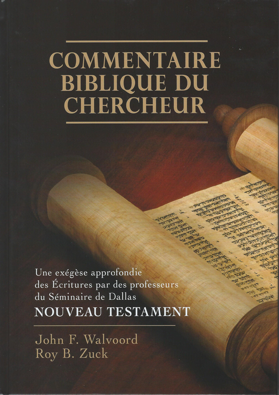 French - New Testament Bible Knowledge Commentary » Multi-Language Media